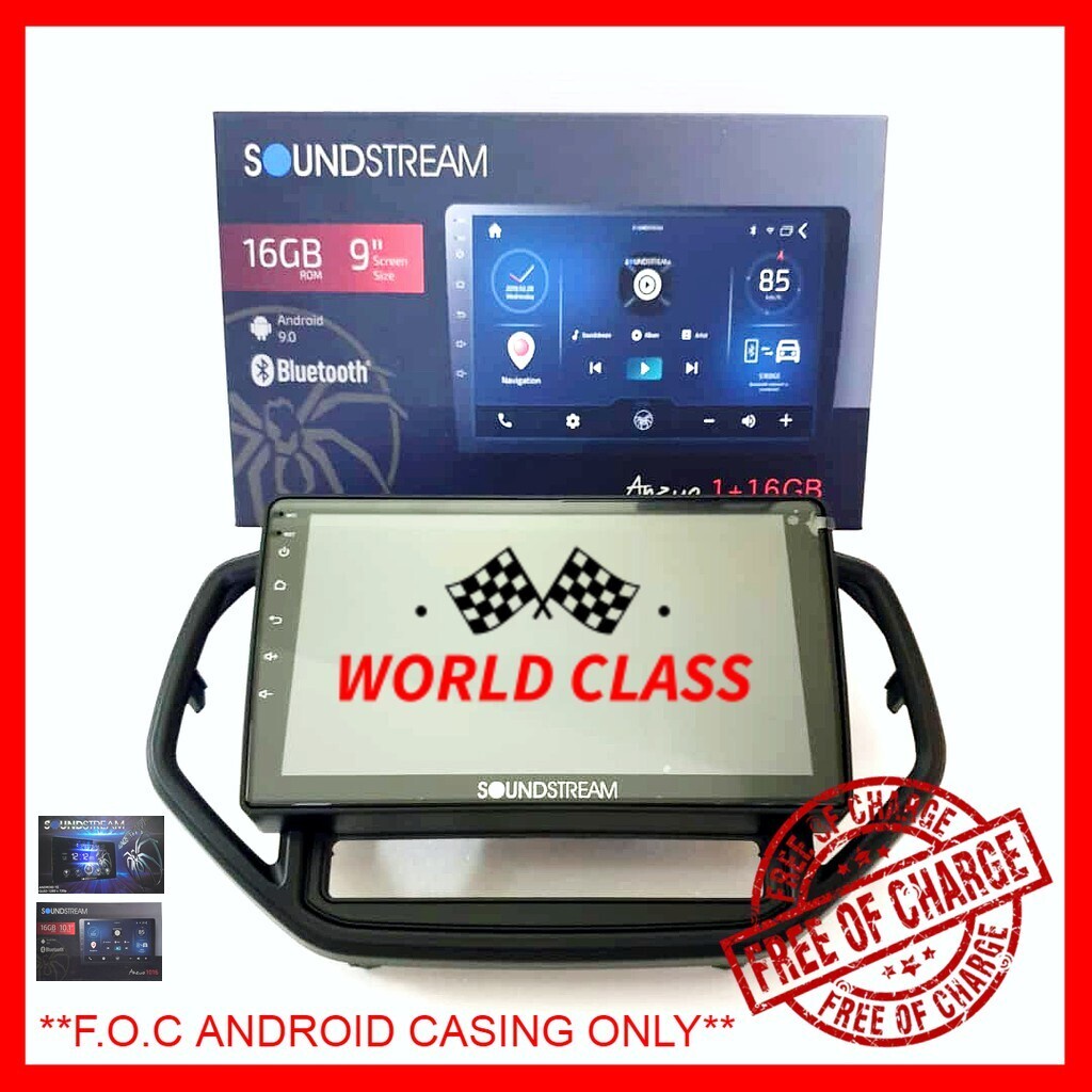 PROTON PERSONA ( LOW SPEC ) 2016-2019 SOUNDSTREAM ANDROID IPS PLAYER 9 ...