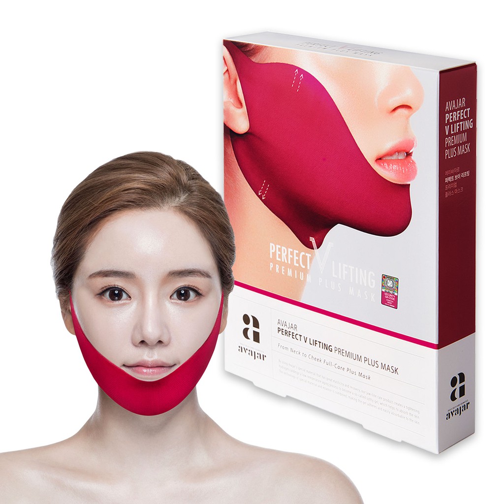2020 NEW Version Avajar Perfect V Lifting Premium Face Mask Set Premium ...
