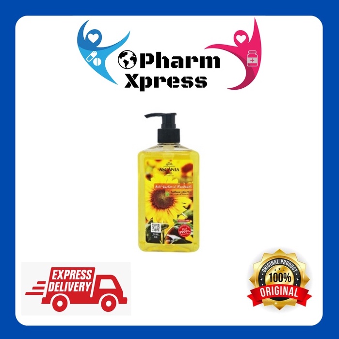 Ascania Paris Anti-Bacterial Handwash 500ml ( Sunflower Fragrance ...