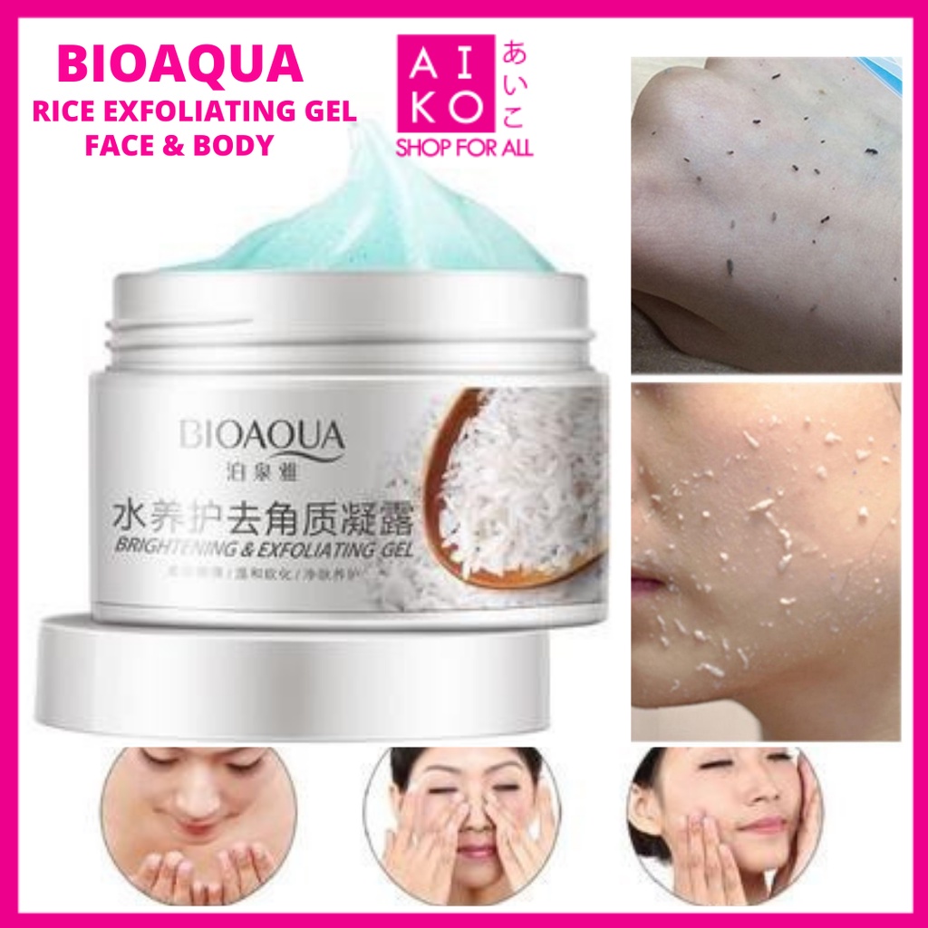 (AIKO) BIOAQUA BRIGHTENING OIL CONTROL HYDRATE & EXFOLIATING FACE GEL ...