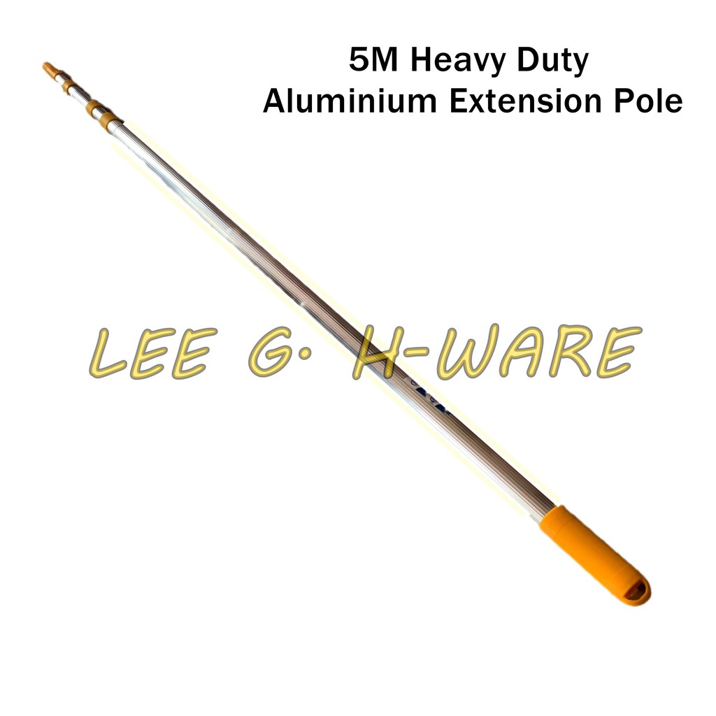 5M Aluminium Extension pole I Adjustable Telescopic Aluminium Extension ...