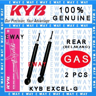Perodua Axia D87A (2014) KYB / KAYABA Absorber Rear Gas 2 Pcs | Shopee ...