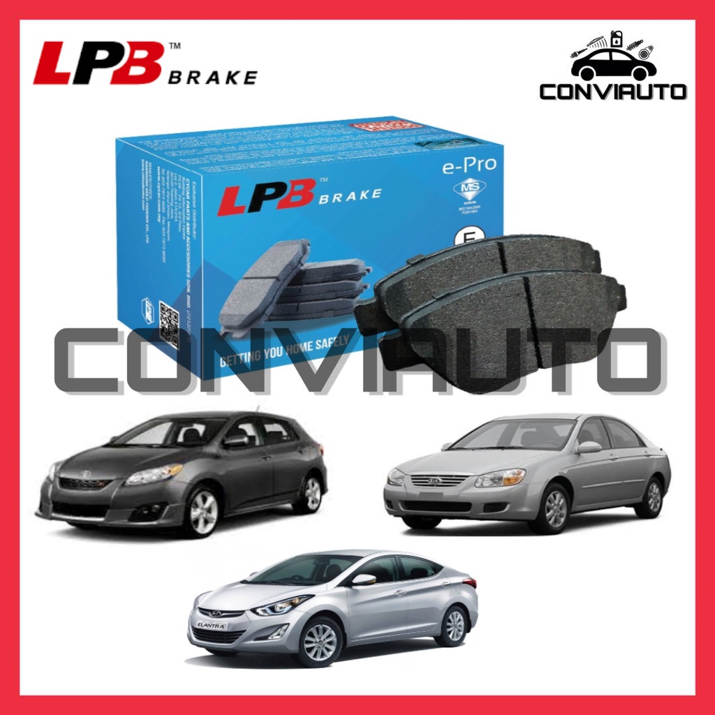 HYUNDAI MATRIX NEW MODEL ELANTRA KIA CERATO FRONT LPB BRAKE PAD (A08950 ...