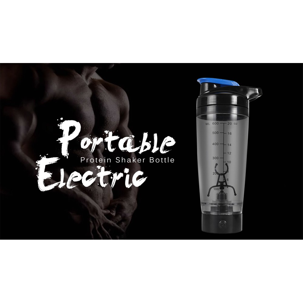 Portable Shaker Bottle Automatic Mixing Cup 600ml | Shopee Malaysia