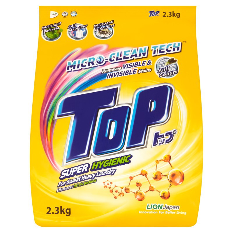 Top Powder Detergent - Super Hygienic (2.3kg) | Shopee Malaysia