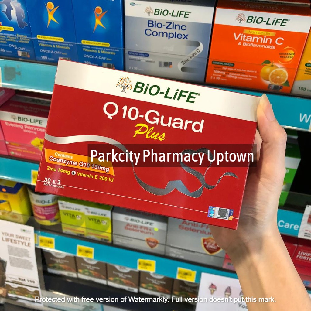Bio-Life Q10-Guard Plus 150mg 3 X 30s WALK IN AT SPECIAL PRICE | Shopee ...