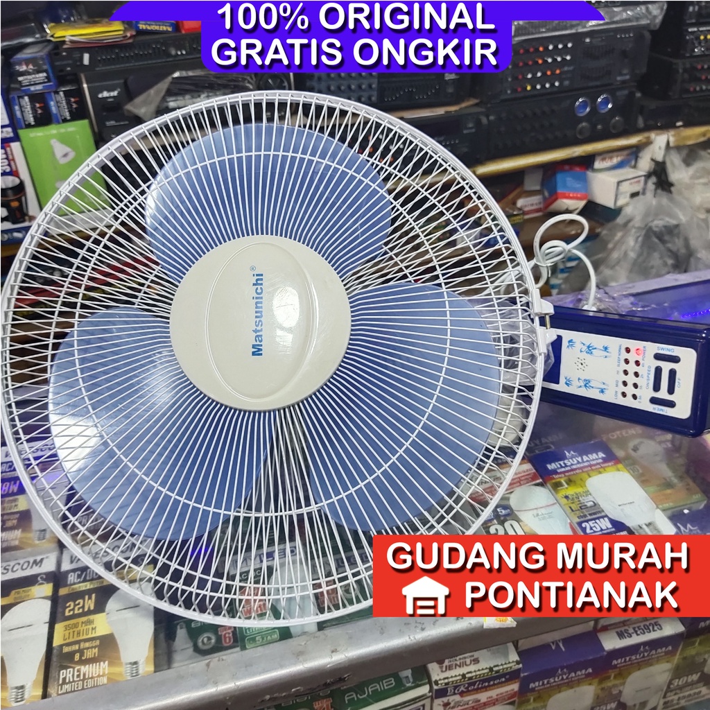 Wall Fan With REMOTE/Wall Fan 16inch 16" Beautiful And Unique | Shopee ...