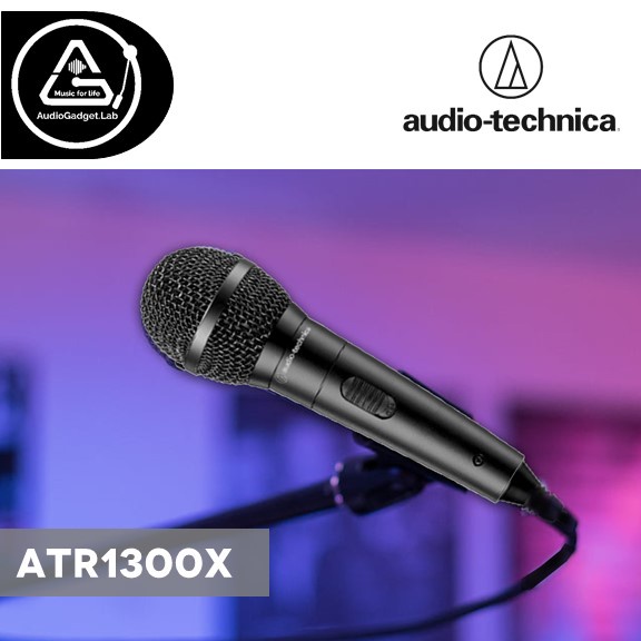 Audio-Technica ATR1300x Unidirectional Dynamic Microphone / Microphone ...