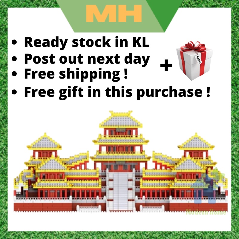 China Building Blocks Architecture The Great Wall Of China Yellow Crane ...