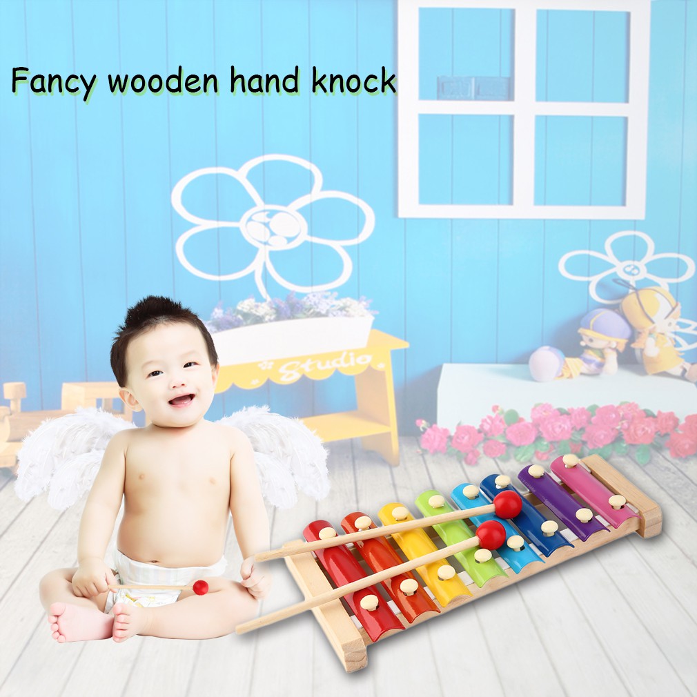 Hand Knock Wood Piano Kids Toy Xylophone Music Rhythm | Shopee Malaysia