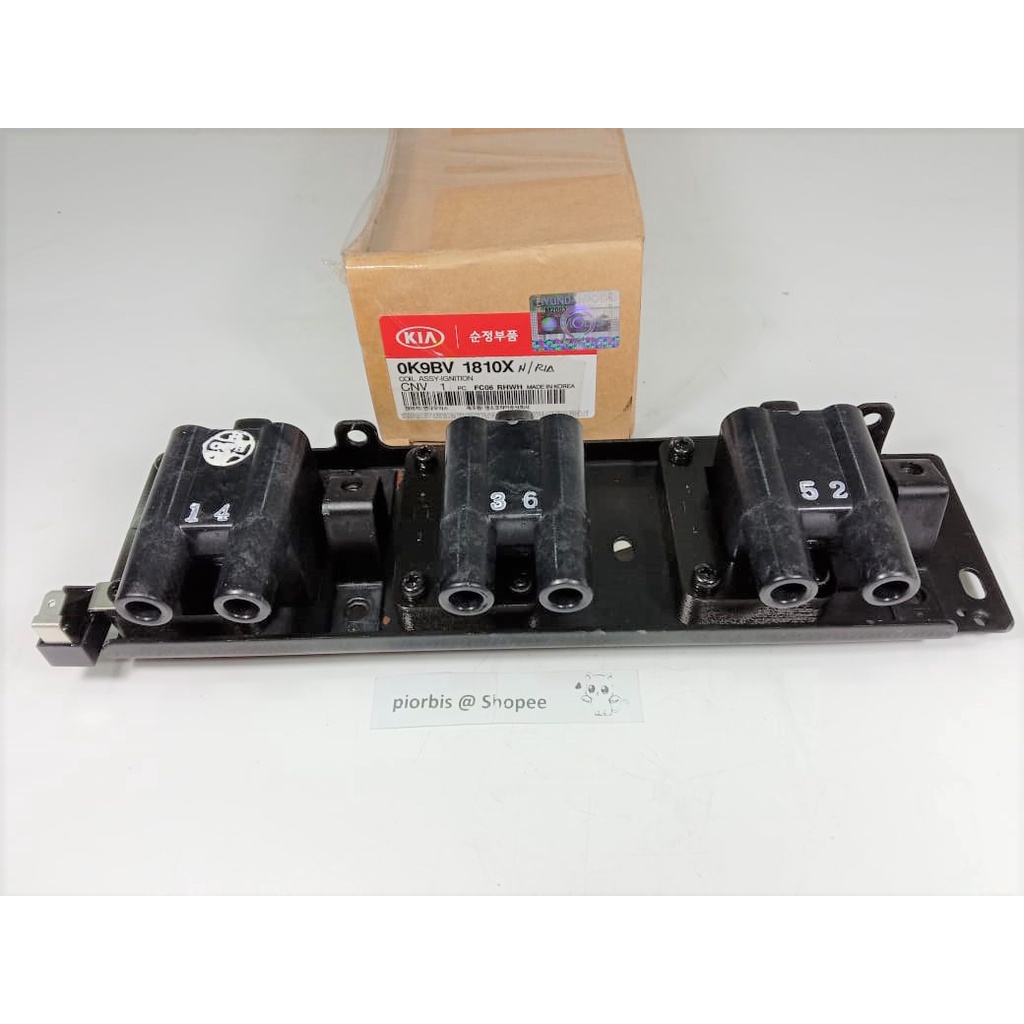 KIA CARNIVAL NAZA RIA IGNITION COIL coil plug ORIGINAL KIA MADE IN ...
