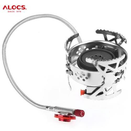 ALOCS CS-G04 SPLIT HURRICANE ULTRALIGHT CAMPING STOVE GAS BURNER (SILVER) | Shopee Malaysia