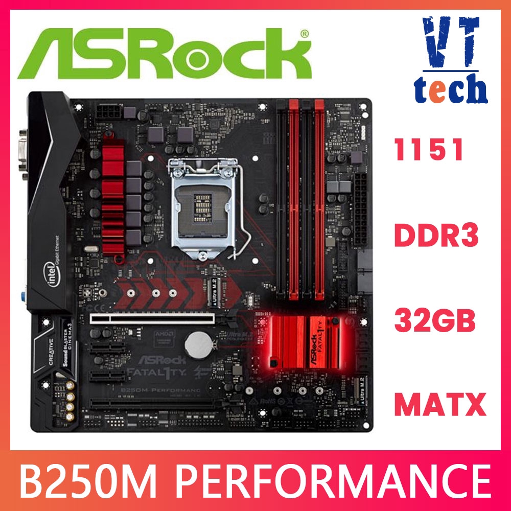 Asrock b250m Performance 1151pin b250m DDR4 64GB USB3.0 SATA3 base ...