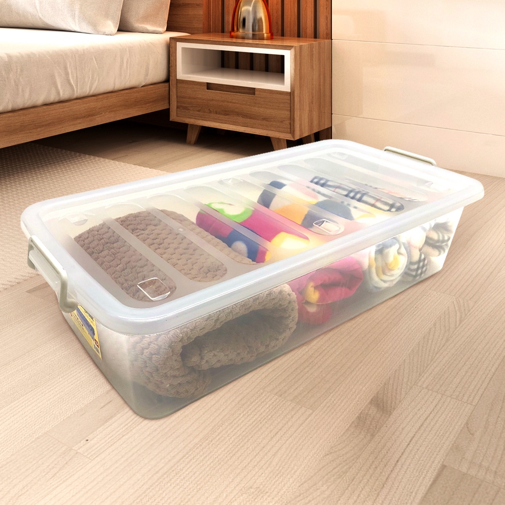 MAXONIC 32/42L UNDERBED STORAGE BOX | HOME ORGANISER BOX | KOTAK ...
