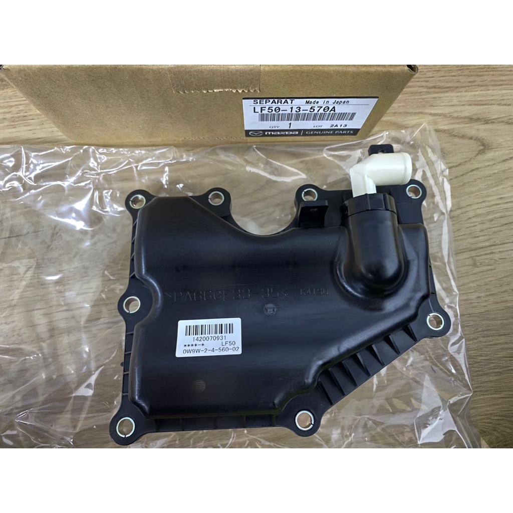 OIL SEPARATOR WITH GASKET GENUINE PART (ORIGINAL) MAZDA 3 2.0CC 2009 ...