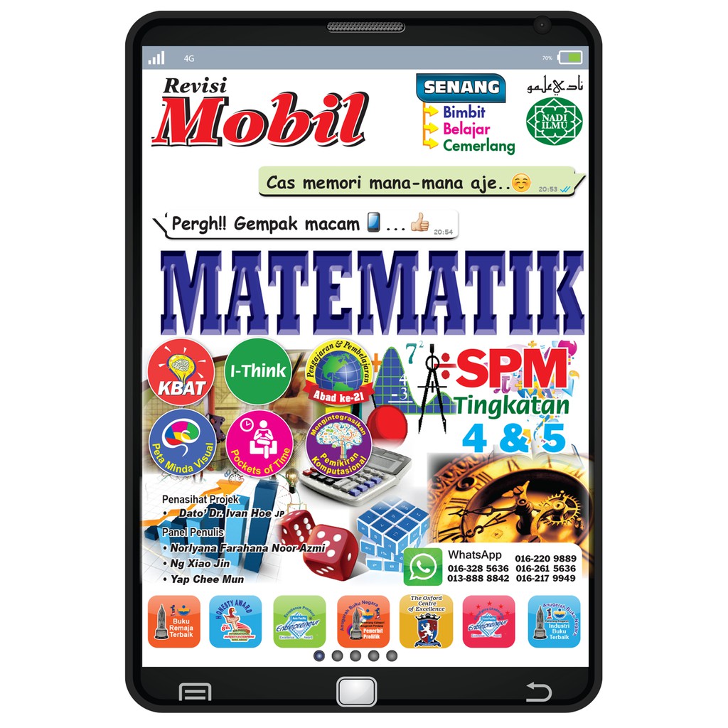 (SILIBUS LAMA) Revisi Mobil Matematik SPM Tingkatan 4 & 5 | Shopee Malaysia