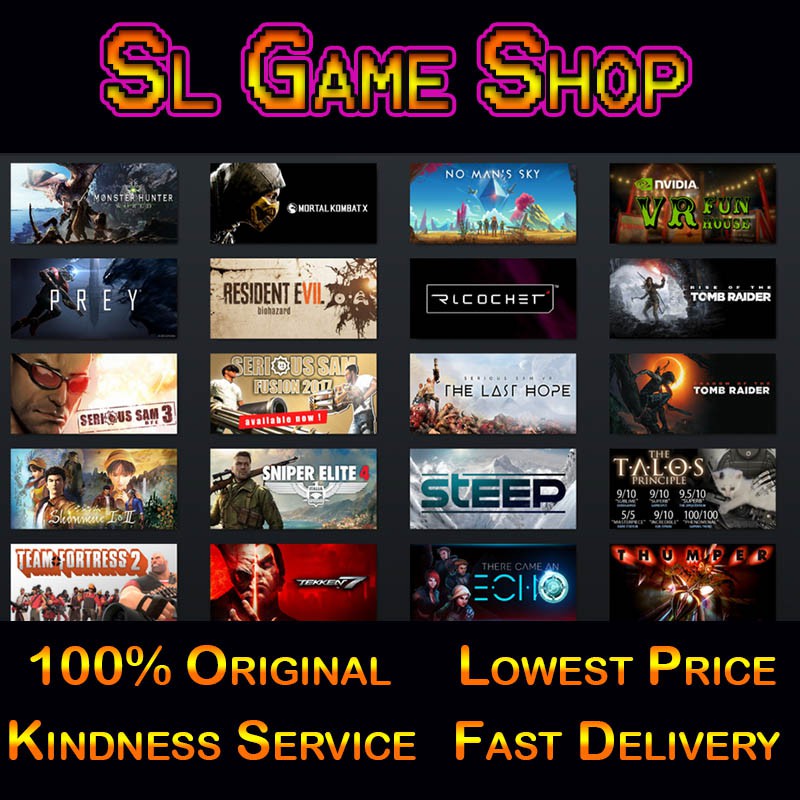 All Steam games Discount Big Big / Change Country | Shopee Malaysia
