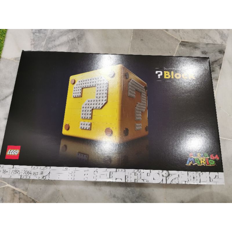 LEGO 71395 Super Mario 64 Question Mark Block | Shopee Malaysia