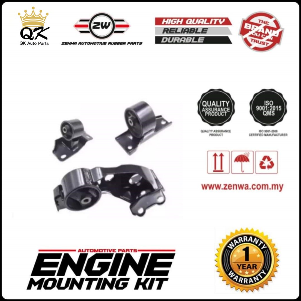 Perodua Kancil Engine Mounting Kit Set (ZW) | Shopee Malaysia