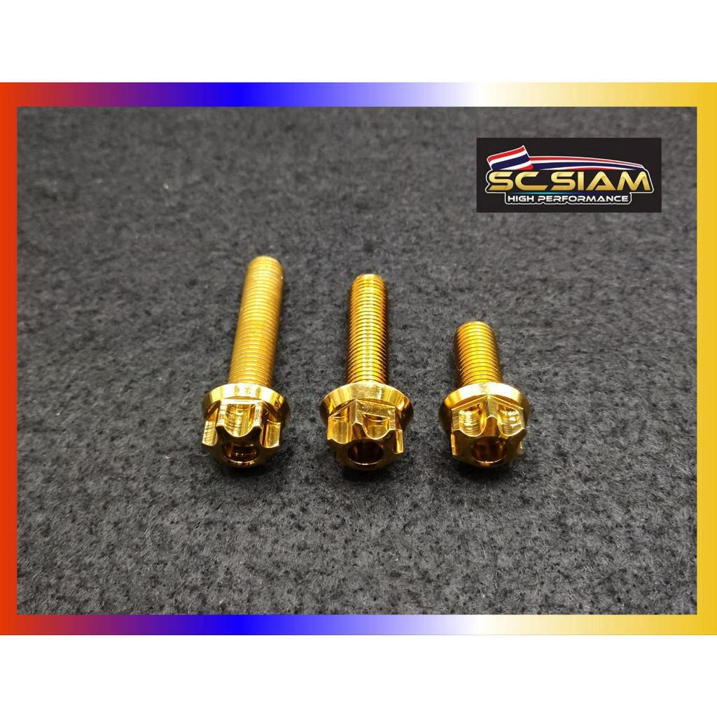 🇹🇭🔥 SKRU SAIZ 14/M10 GOLD ORIGINAL SC SIAM THAILAND CARBON STEEL 🇹🇭🔥 ...