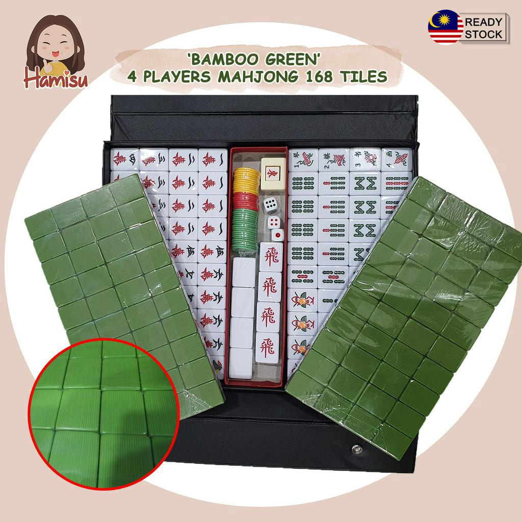 MAHJONG SET 4 PLAYER 168 TILES 4人麻将 168张 飞牌 3人麻将 88张 | Shopee Malaysia