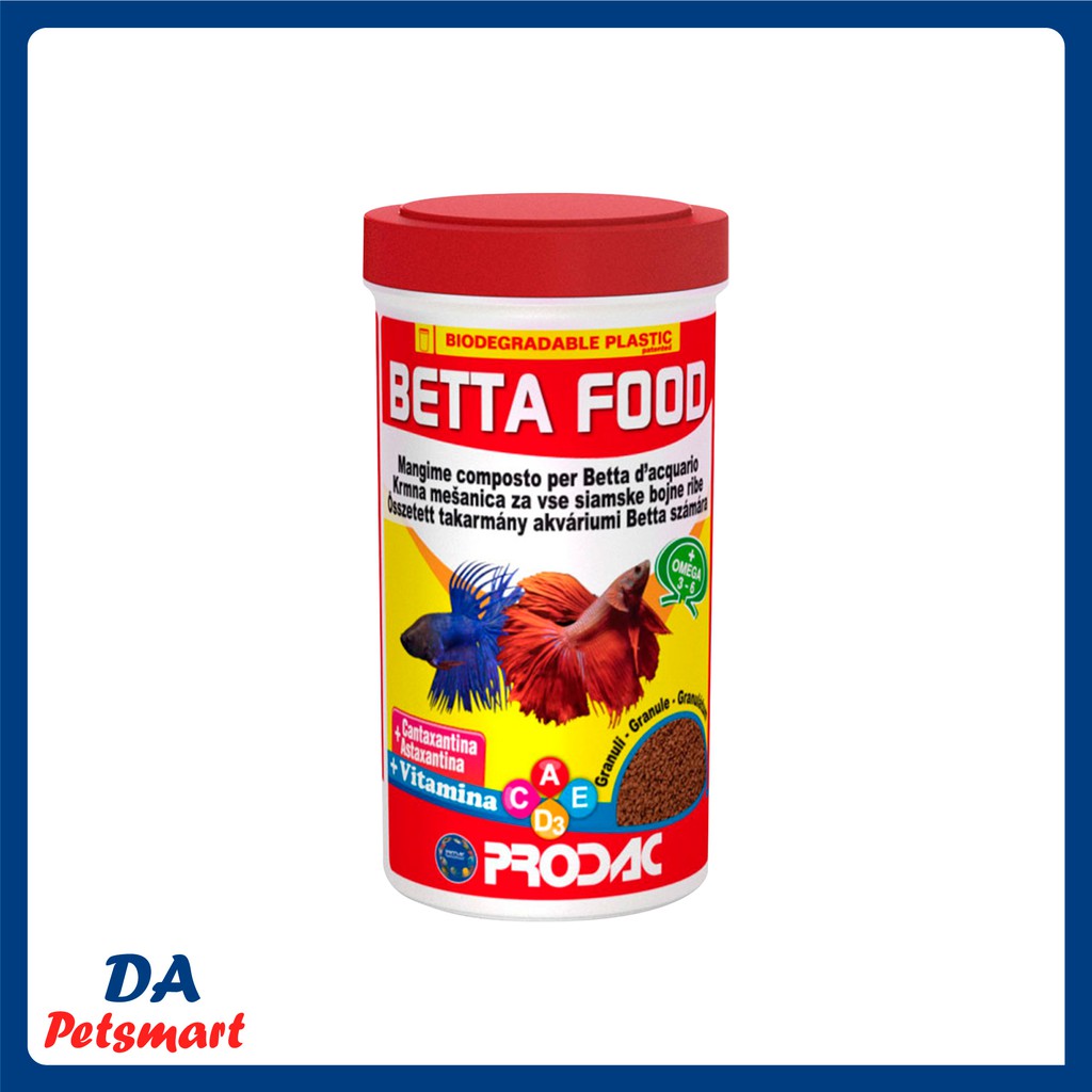 Prodac Betta Fish Food 100ml (40 gram) | Shopee Malaysia