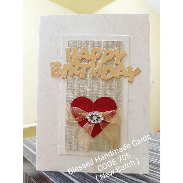 Handmade cards - Birthday Card (A6 size- folded card) | Shopee Malaysia