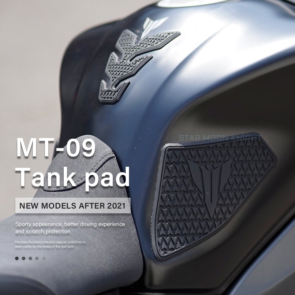 For Yamaha MT-09 MT 09 MT09 from 2021 - Side Fuel Tank pad Tank Pads ...