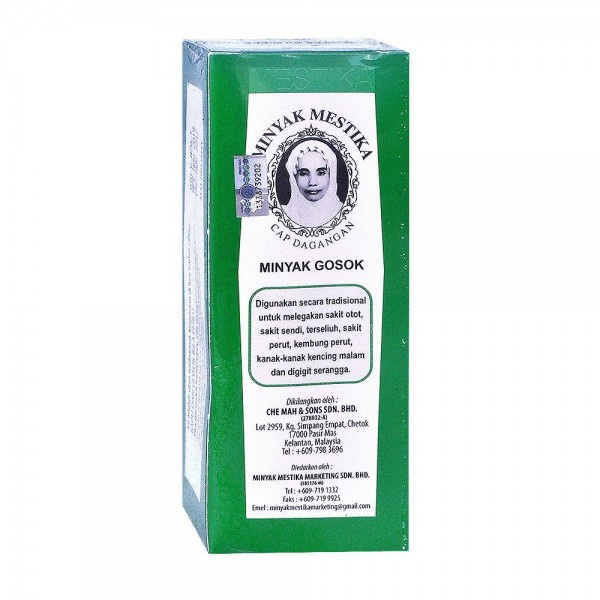 Minyak Mestika (60ml, 30ml) Minyak Gosok/Sapu | Shopee Malaysia