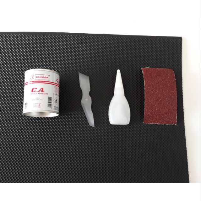 DIY Shoe Repair Set 3.5mm Getah Bunga Gam Berus plastik Super Glue Kain ...