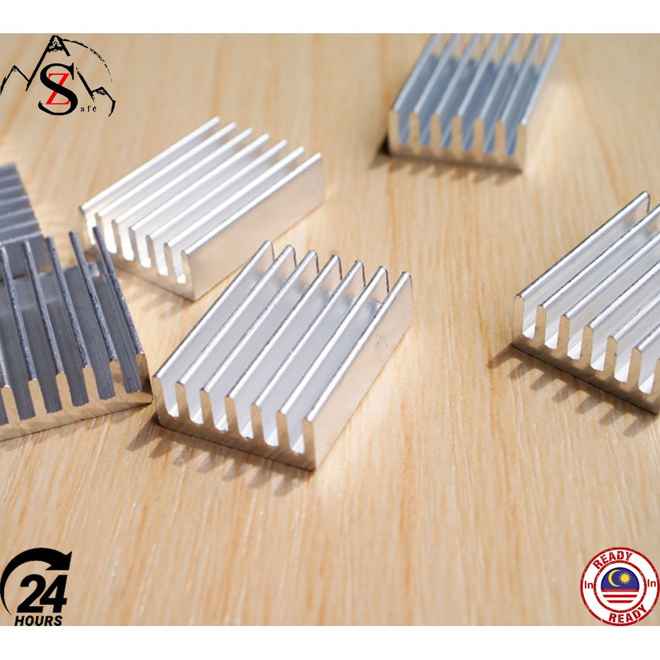 Aluminum Heatsink heat dissipation Small for Motherboard mini Chip ...