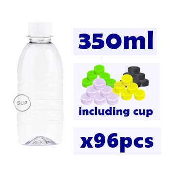 Empty Plastic Bottle (including cup) 250ml / 350ml / 500ml / 1500ml / PET Bottle / Air Botol ...