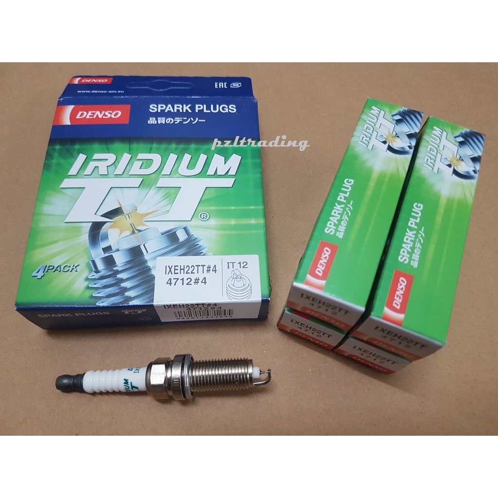 Denso Iridium TT IXEH22TT spark plug Proton Exora Preve Iriz Saga ...