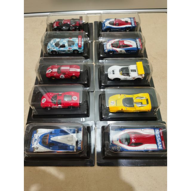 Kyosho 1:64 scale Nissan Racing Car Collection R380 R390 R381 R382 R88C ...