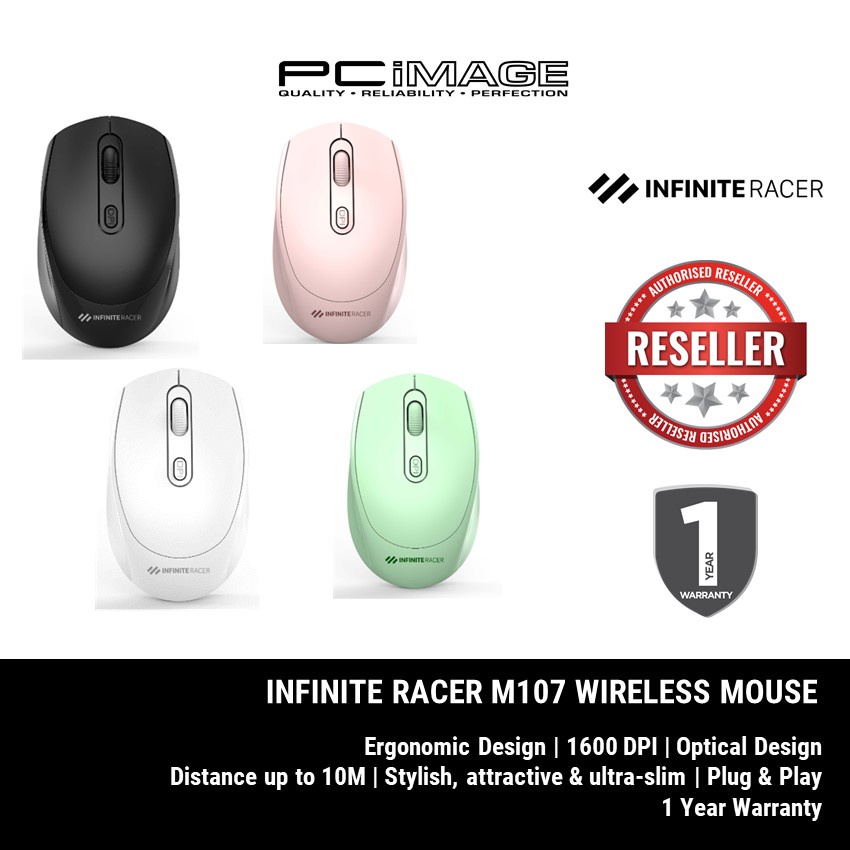 INFINITE RACER M107 2.4G WIRELESS MOUSE | Shopee Malaysia
