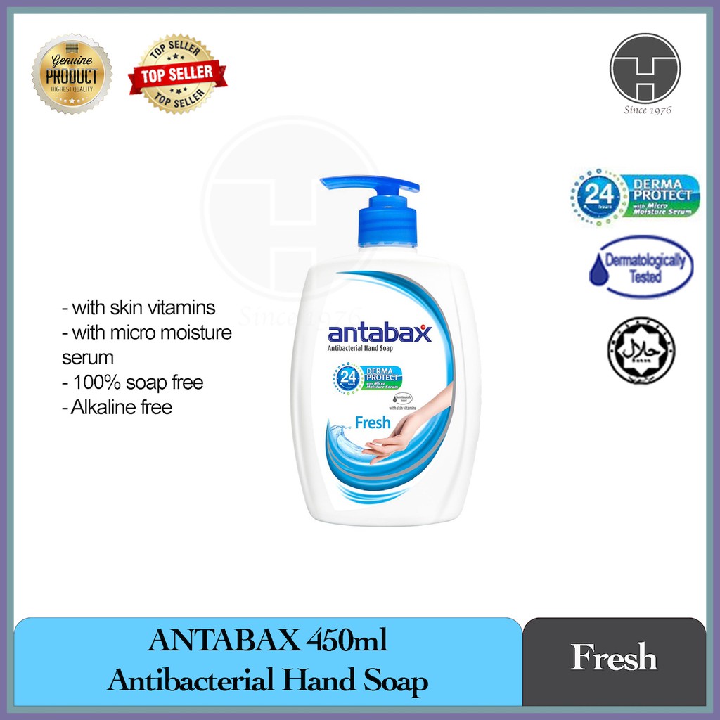 [TeoHin] Antabax Antibacterial Hand Soap ( Fresh, Sensitive, Protect ...