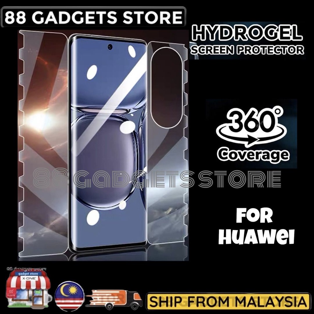 Huawei Nova 10 Pro / Nova 9 Pro / Nova 8 Pro / Nova 7 Pro / Nova 7 Se Butterfly 360 Hydrogel ...