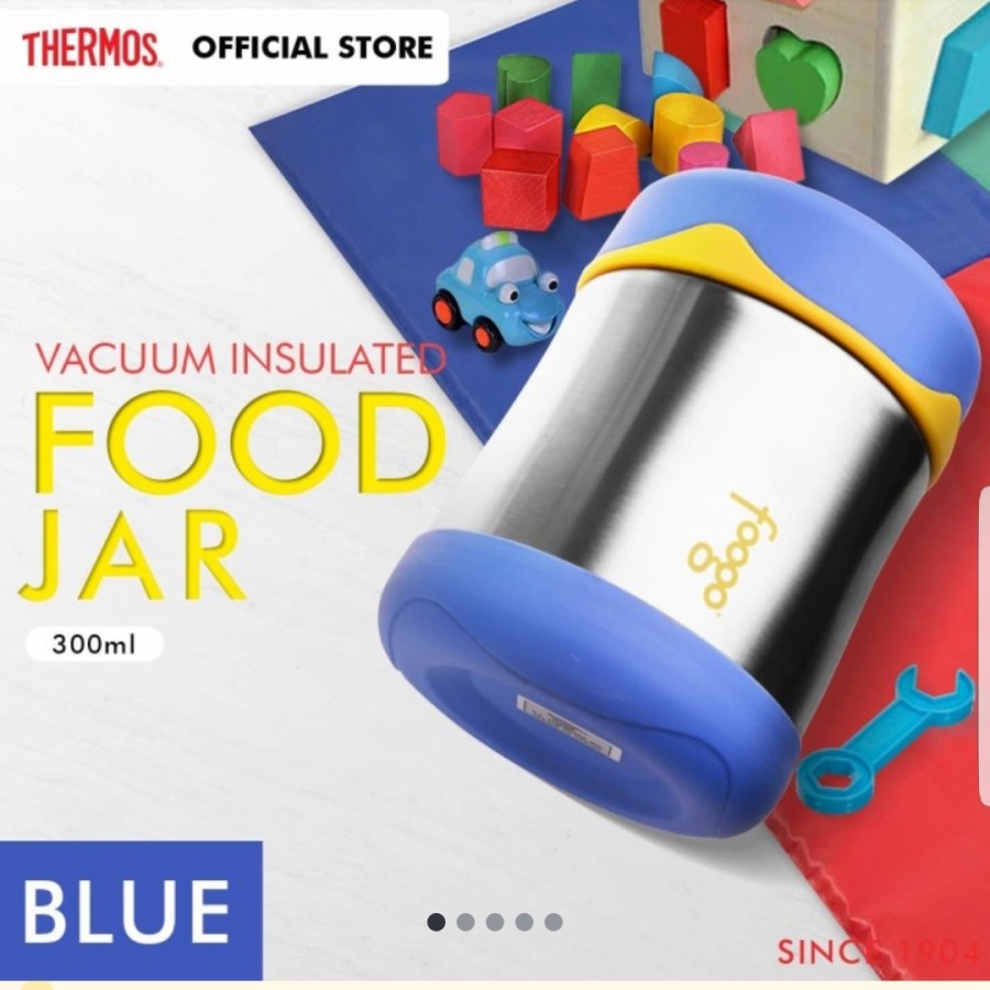 Thermos Food Jar Foogo - Blue 300ml (B-3000-BL) | Shopee Malaysia