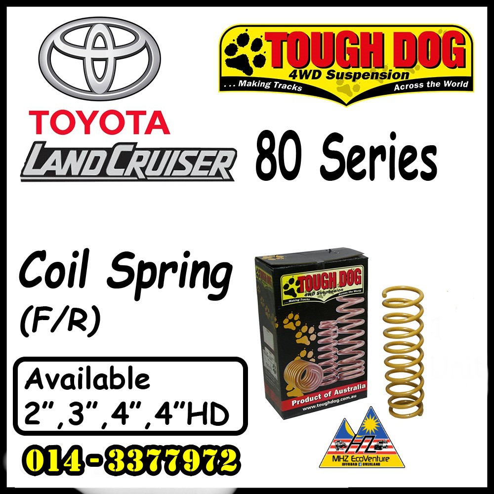 Toyota LandCruiser 80 Series Ninja Tough Dog Coil Springs | Shopee Malaysia
