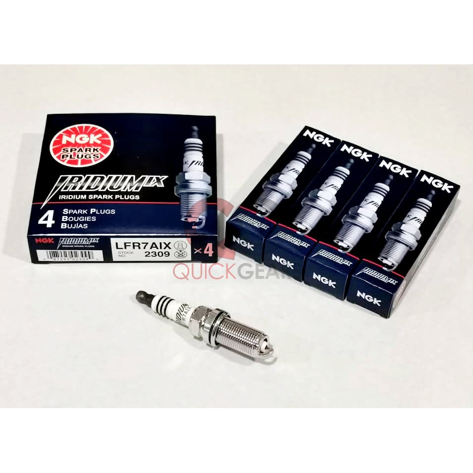 NGK Iridium IX Spark Plug / LFR7AIX - Nissan Fairlady 350Z / X-Trail ...
