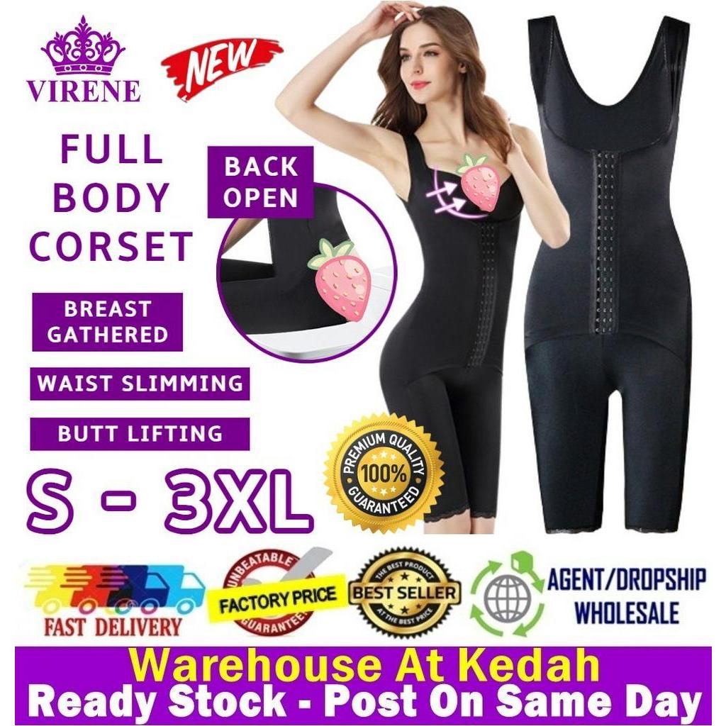 Plus Size Women Corset Full Body Girdle Corsets Postpartum Recovery ...