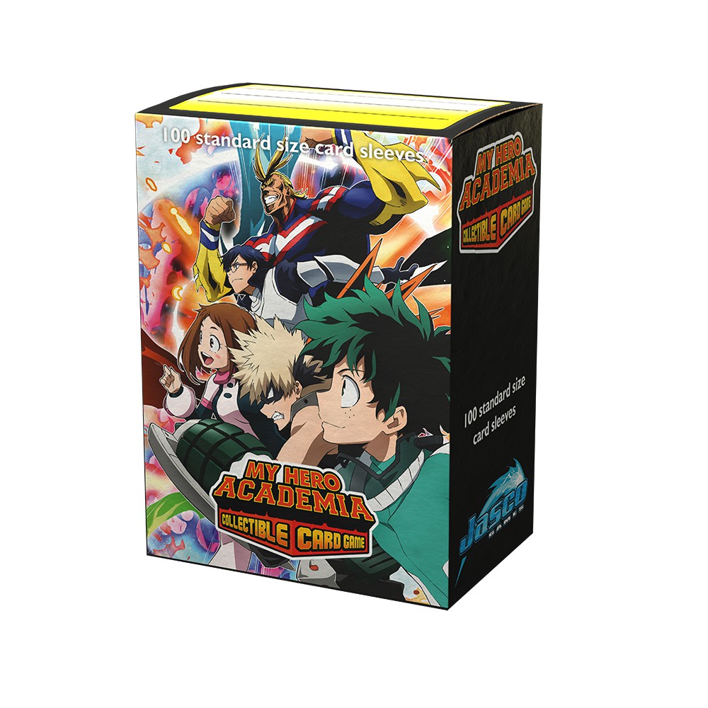 Dragon Shield Art Sleeves- My Hero Academia-MHA Plus Ultra Fight -100CT ...