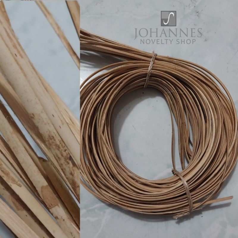 Rattan Peel - Binding Cane 4mm [10 strips] | Shopee Malaysia