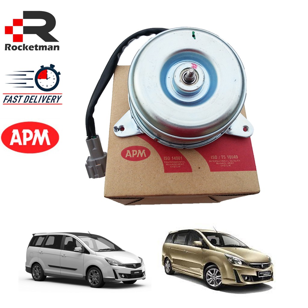 APM RADIATOR FAN MOTOR PROTON EXORA CPS CFE BOLD TURBO (GA-0038-GR02 ...