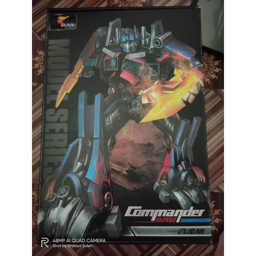 Wei Jiang Transformable Robot - W8093 MW Commander, Oversize SS05 ...