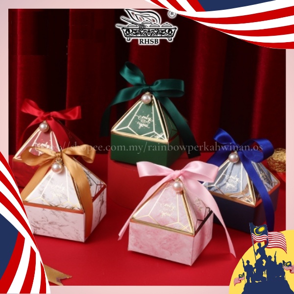 10pcs VIRAL DOORGIFT BOX / GOODIES BOX / KOTAK GOODIES / GIFT BOX ...
