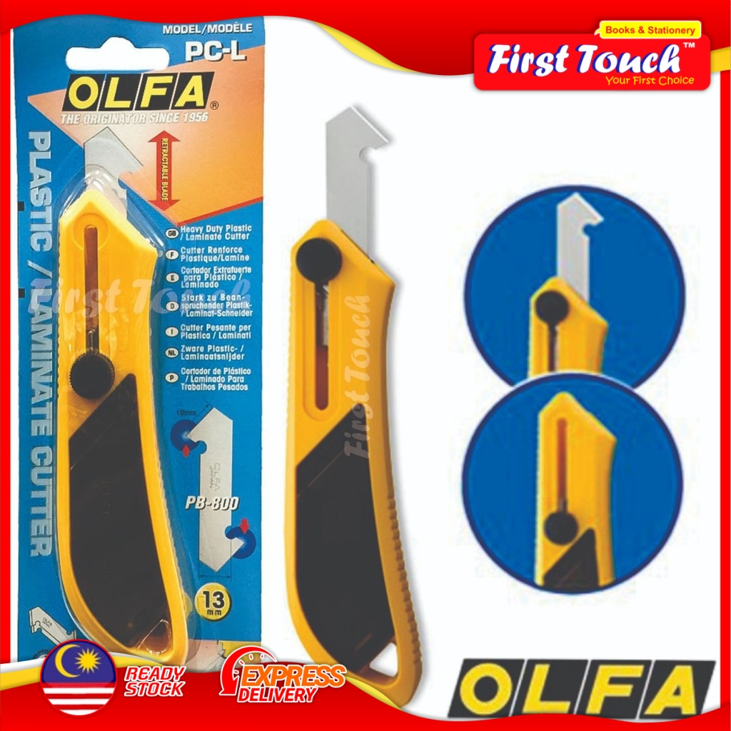 OLFA OPC-L (DC) Heavy Duty Plastic Laminate Cutter Hobby Craft Utility ...