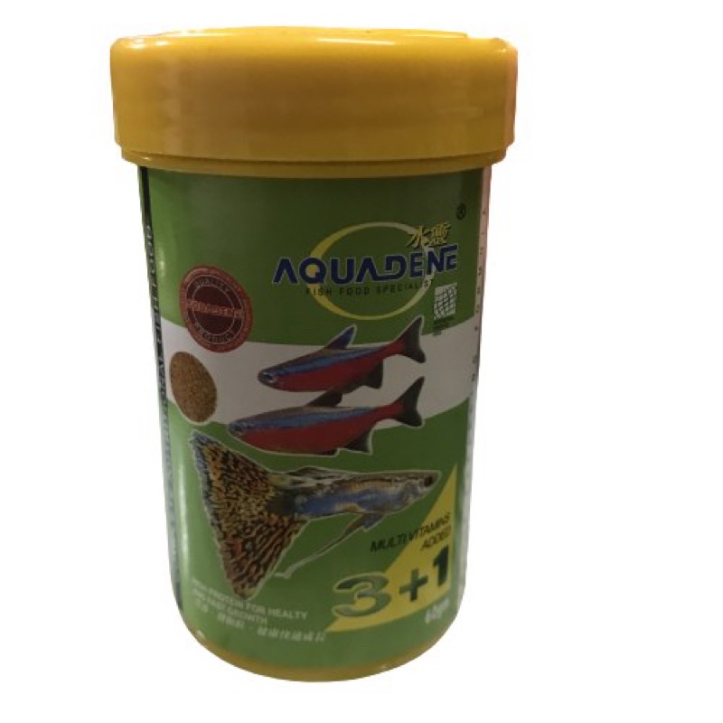 MICRO PELLET AQUADENE Makanan Ikan 60g | Shopee Malaysia