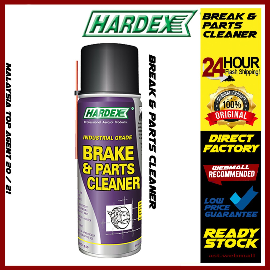 HARDEX HD860 BRAKE & PARTS CLEANER car spray | Shopee Malaysia