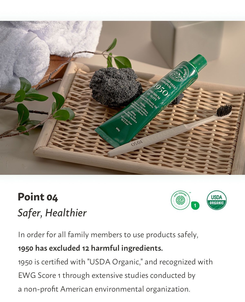 1950 JEJU Toothpaste - Leaf Green (100g) | Shopee Malaysia